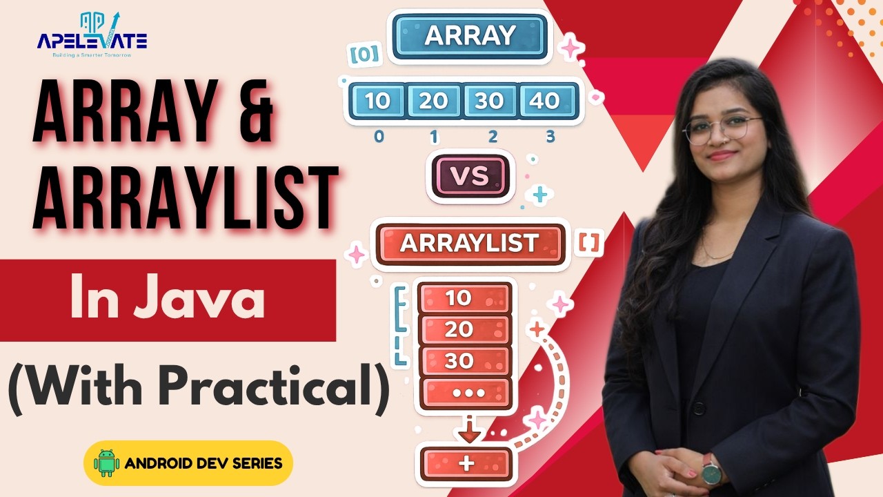 Array vs ArrayList in Java Explained | Differences, Methods, Loops & Android Examples