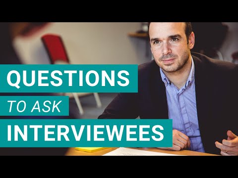 QUESTIONS TO ASK INTERVIEWEE (How to Do an Interview for a Job!)