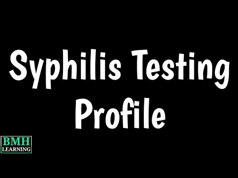 Syphilis Tests | Syphilis Diagnosis Profile | Rapid Plasma Reagin | RPR | VDRL Test |