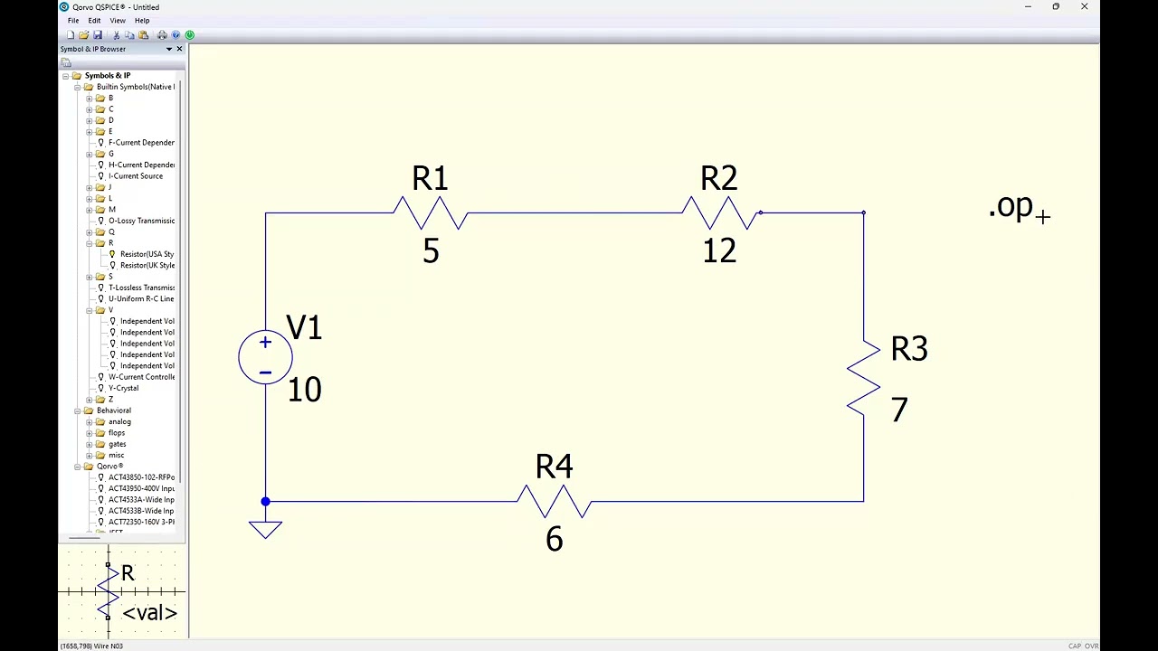 Master QSpice: Your First DC Circuit Simulation (Beginner's Guide)