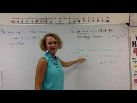 Integers Definition