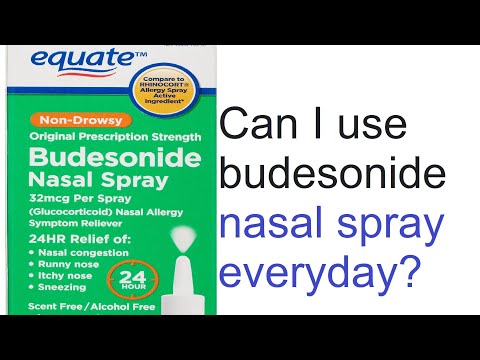 Can I use budesonide nasal spray everyday?