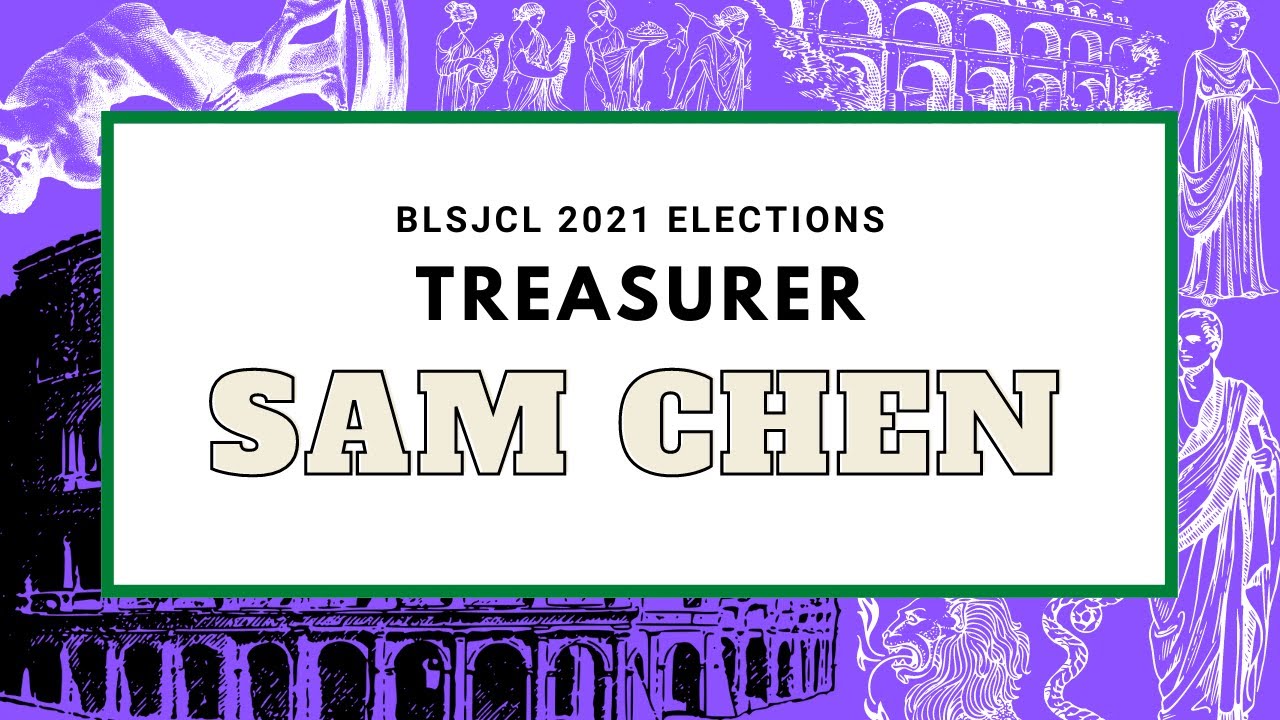 Treasurer: Sam Chen