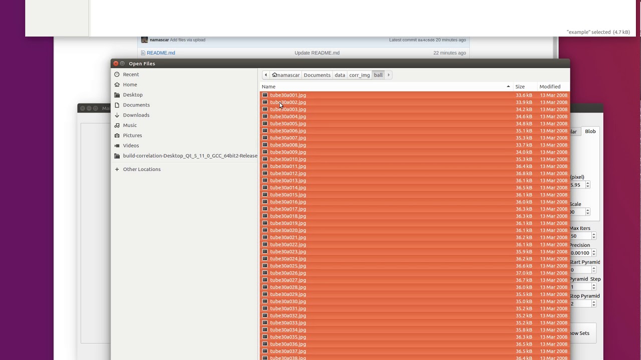 Instructions video for https://github.com/namascar/correlation