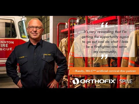 Randyโs Story with the M6-Cโข Artificial Cervical Disc