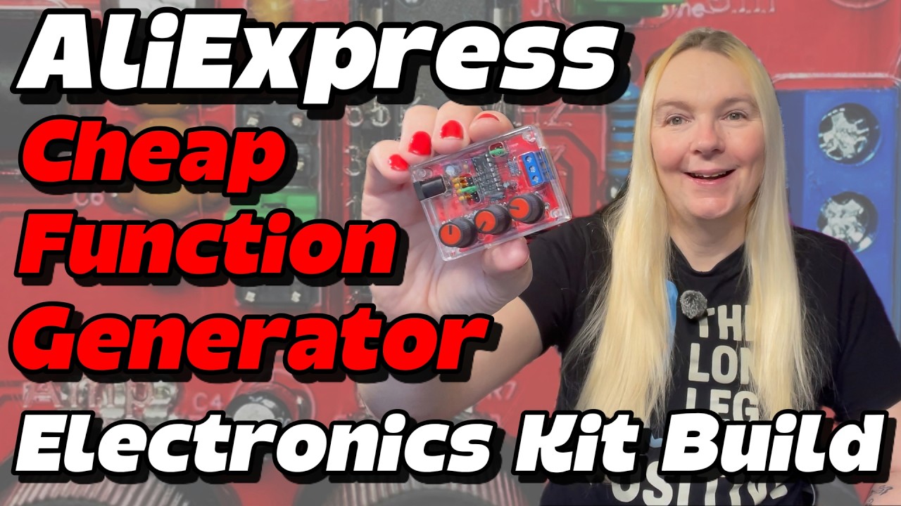 AliExpress Function Generator Electronics Soldering Kit Build