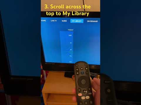 How to find your recorded shows on Spectrum Xumo DVR