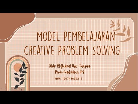Miftakhul Umi Nadziru - Presentasi Model Pembelajaran Creative Problem Solving (CPS)