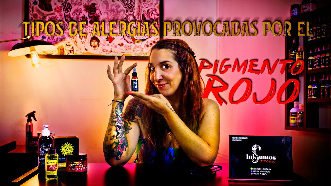 TATUAJES ROJOS! Cuidado!