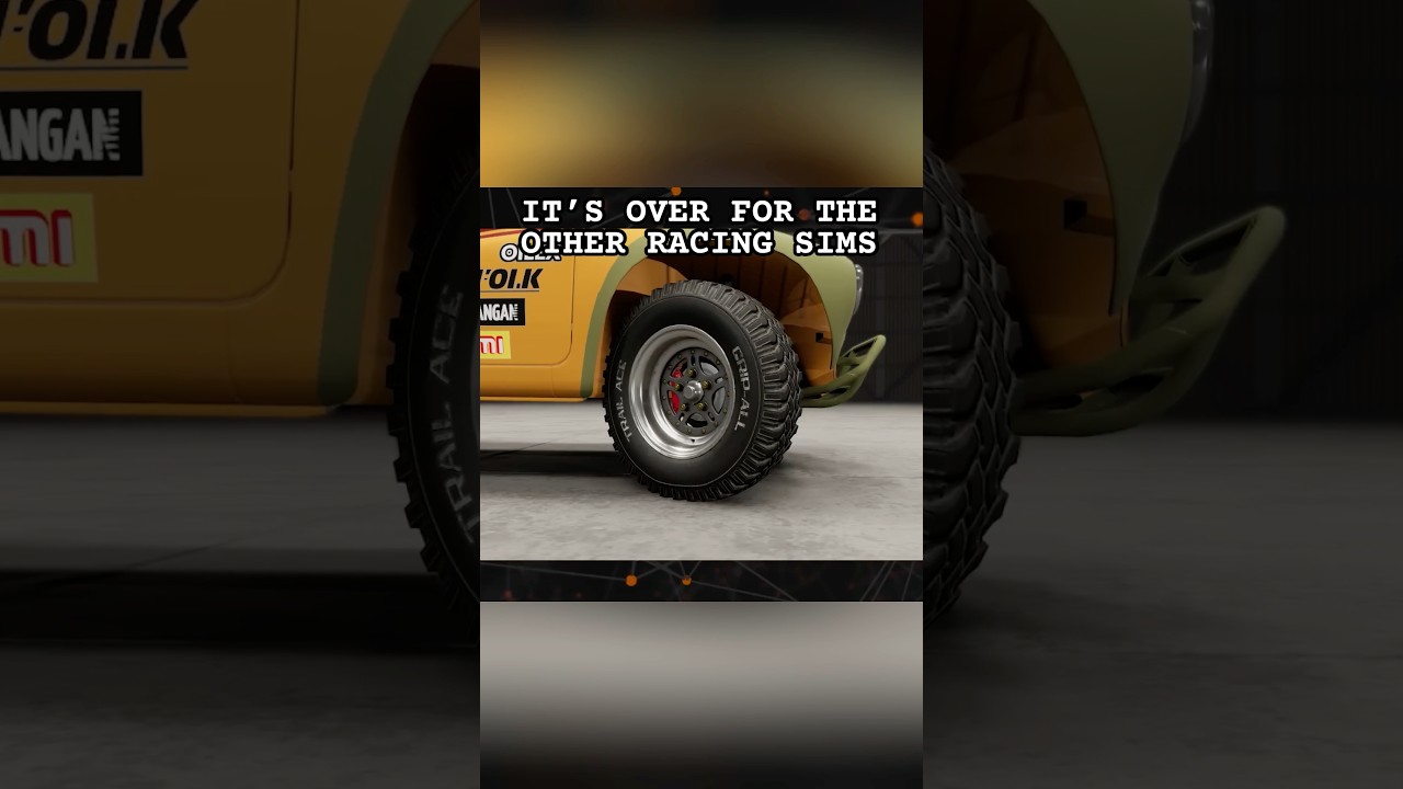 BEAMNG TIRE PHYSICS UPDATE ⏱️#beamngdrive #beamngupdate #beamngshorts #cargames #physics