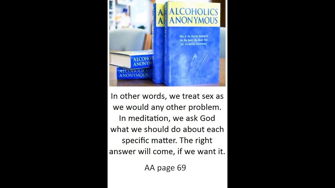 AA page 69 -- Meditation / Problem