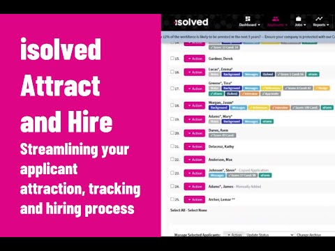 isolved Attract and Hire