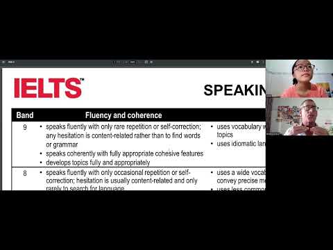 IELTS Speaking Band Descriptors Review for Self Assessment Part 1