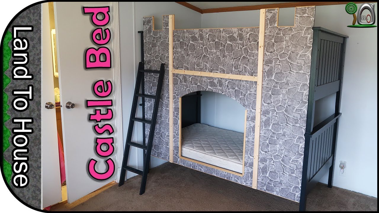 Castle Bunk Bed Build DIY