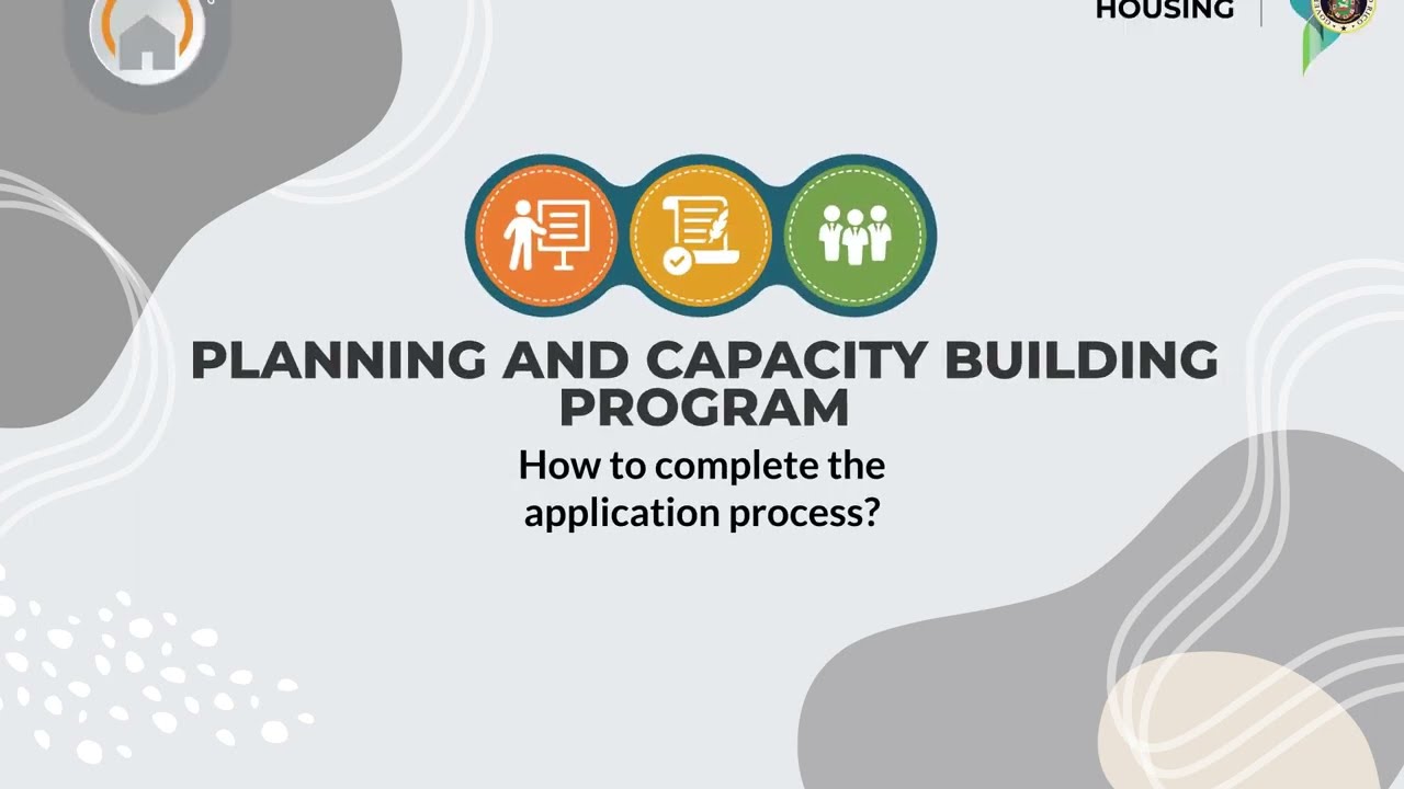 Planning and Capacity Building Program - CDBG-DR/MIT Funds