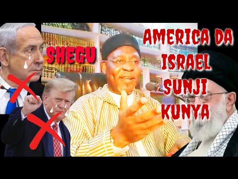 America Taji Kunya Martanin Imam Muhammad Auwal Sharif Kan Harin Nukiliyar Iran