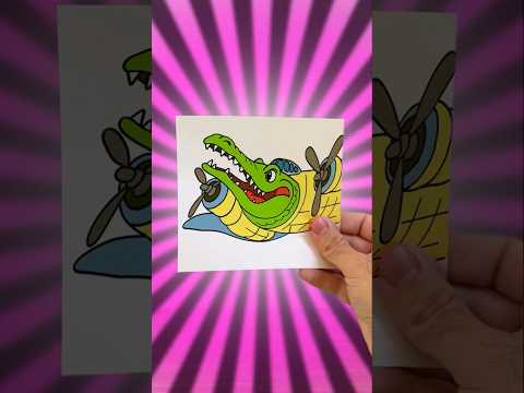 Desenhei o BOMBARDINO CROCODILO com um Filtro
