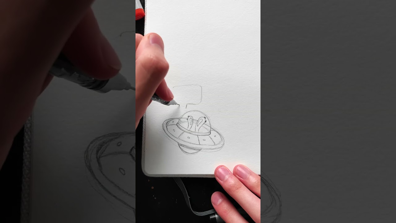 Doodling YOUR Ideas Until I Fill the Page! (#shorts)