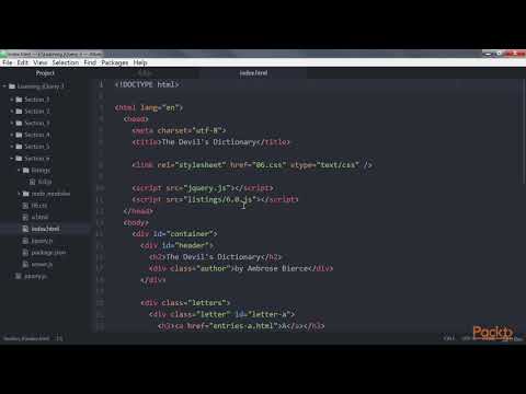 Learn Getting Started with jQuery 3 Loading Data on Demand | packtpub com - Mind Luster