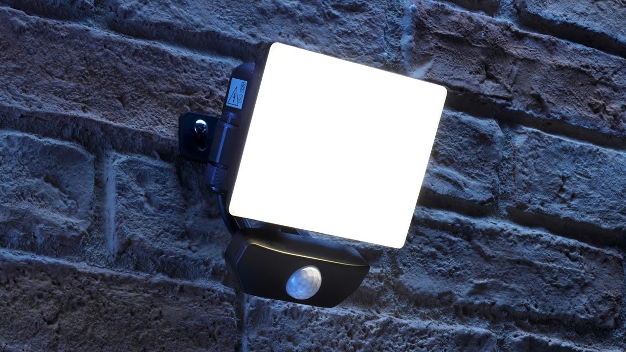 Auraglow Full Screen PIR Motion Sensor LED Security Light