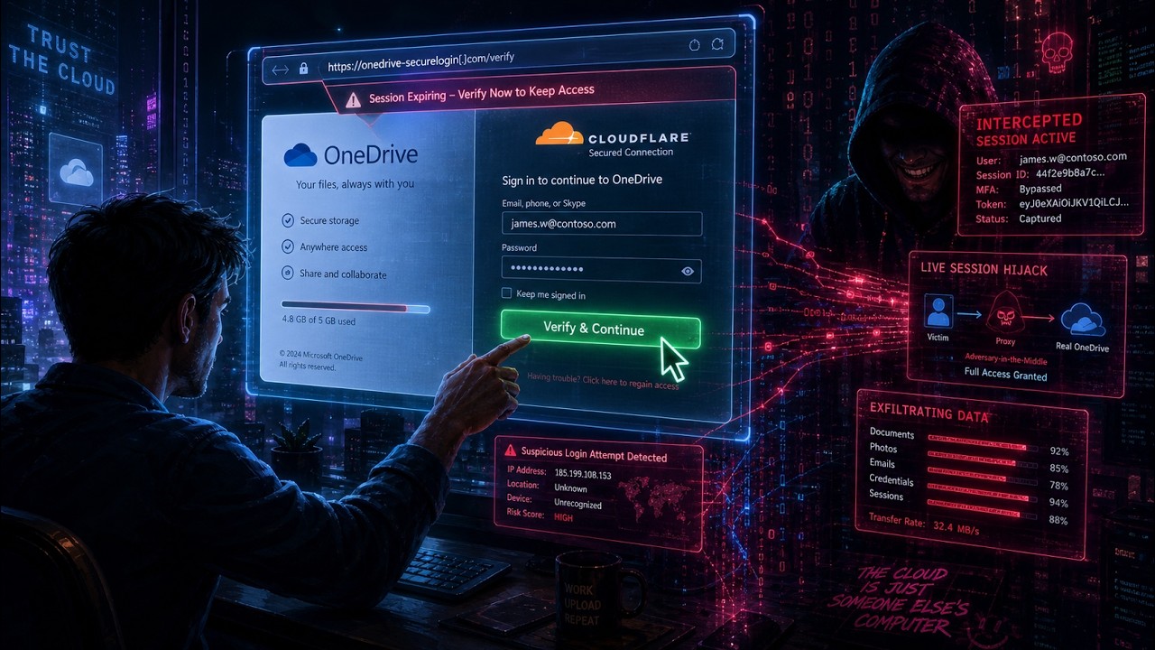 AiTM Demo - Recent Attack on a Real Customer