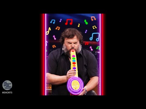 Jack Black performs his legendary Sax-A-Boom! #shorts