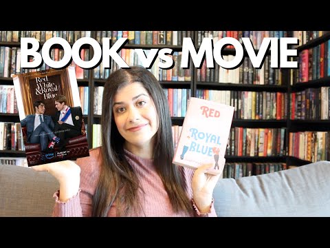 reading and watching Red, White and Royal Blue (no spoilers)