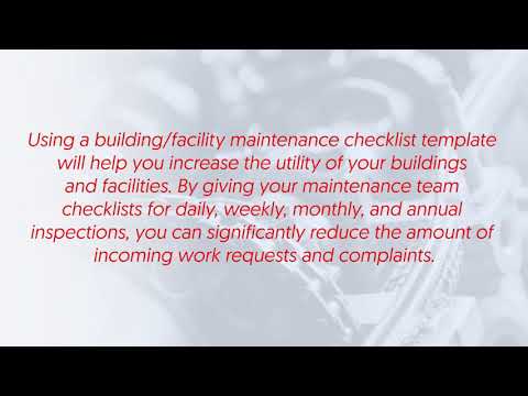 Six Preventative Maintenance Checklists