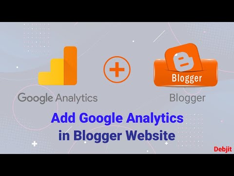Add google analytics in blogger website || Google analytics add website