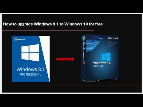 How to upgrade windows 8.1 to windows 10 for free