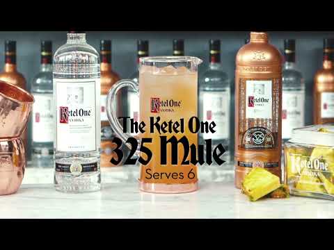 The Ketel One 325 Mule Group Serve