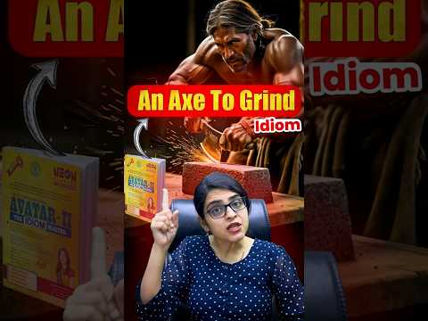 An axe 🪓 to Grind Idiom Meaning by Origin ✌️💯 #idioms #ssccgl2025 #trending #viralshort