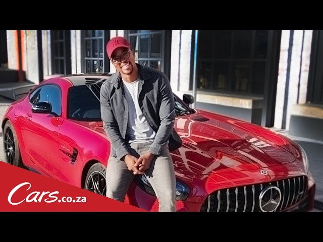 Maps Maponyane drives Mercedes-AMG GT R