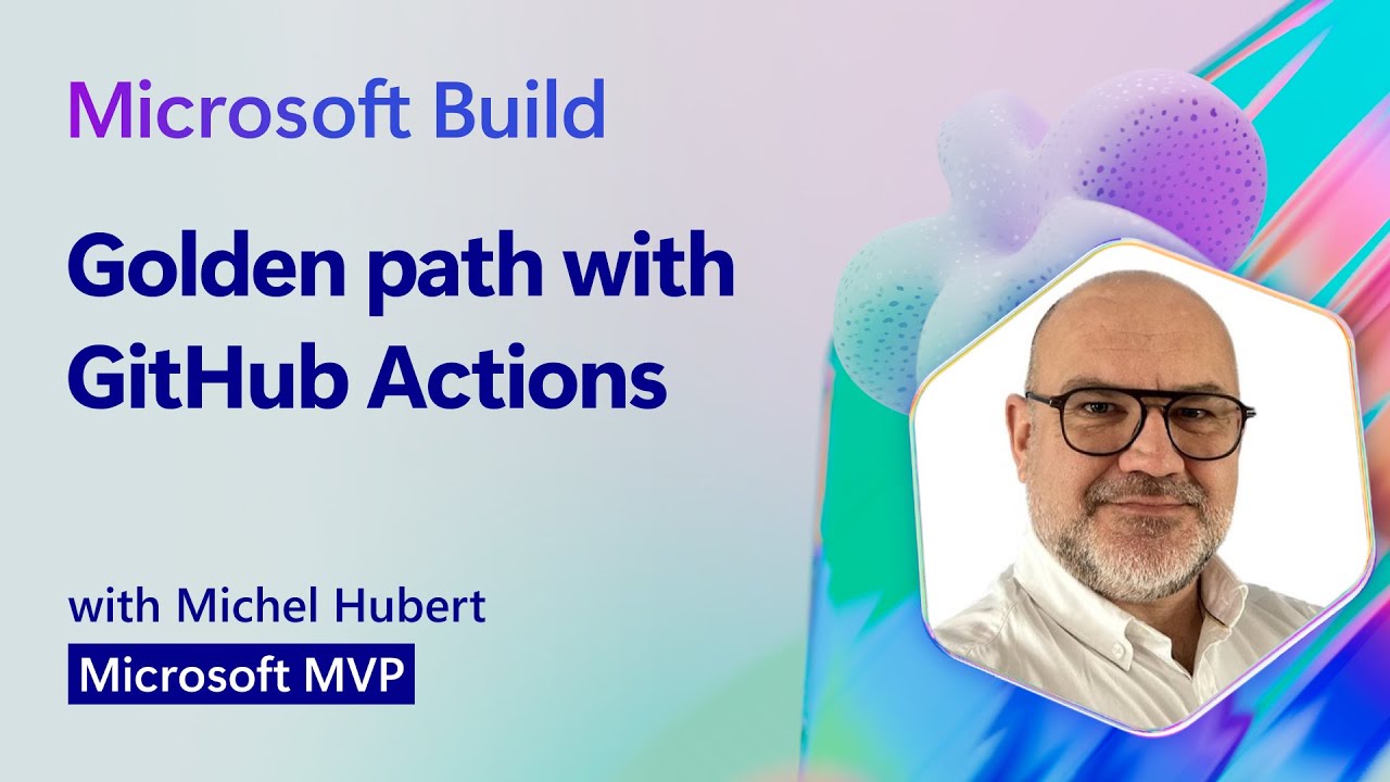Golden path with GitHub Actions