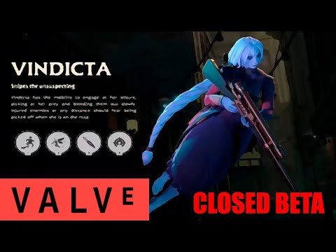 Deadlock - Closed beta - Equipo de guiris contra la IA - Vindicta - Primera partida/First game
