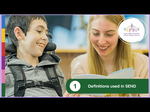 SEN Support 1: Definitions used in SEND