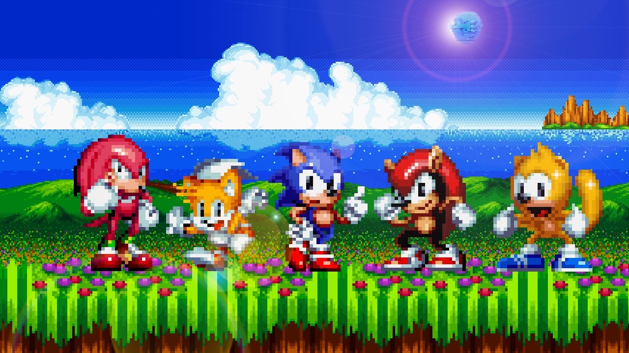 Sonic 2 Mania (a mod for the 2013 remake)