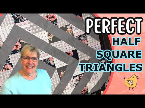 🔻🔺Half Square Triangles 🔺🔻For Newbies and Oldies🌺