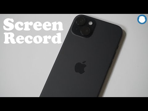 How To Screen Record On Iphone 15/15 Plus/Pro Max - Easy!