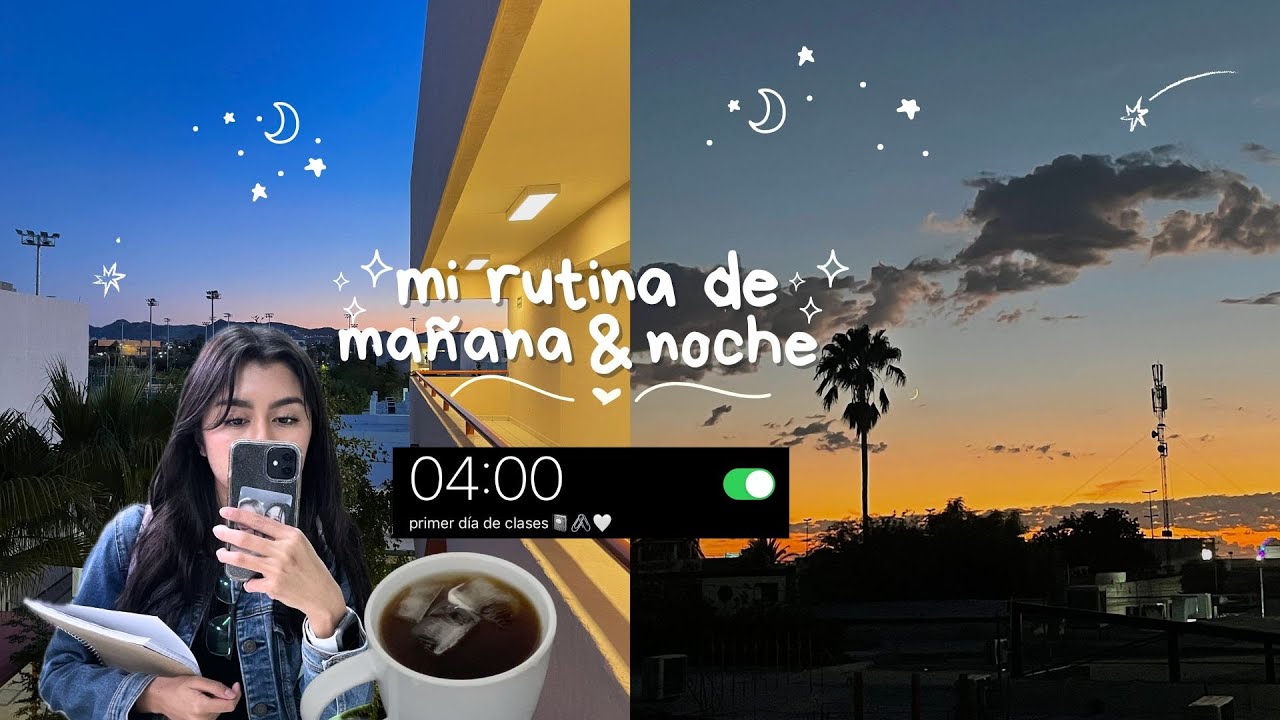 My MORNING (4AM) ☀️ and NIGHT 🌙 routine for college | first day of school📓🖇️˚୨୧⋆｡˚@dangyiseo