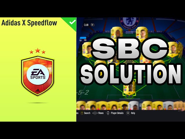 FIFA 22 Adidas X Speedflow SBC guide