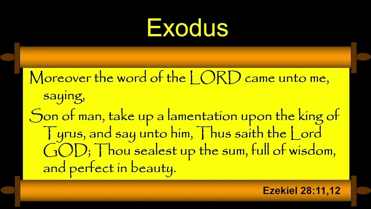 Chuck Missler- Exodus Session 14. Chapters 30-31 & 35-40