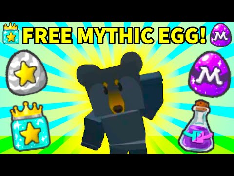 🐻GET A FREE MYTHIC EGG! BLACK BEAR STAR JELLY - MYTHIC EGG Quest Line Rewards! Black Bear Mythic Egg