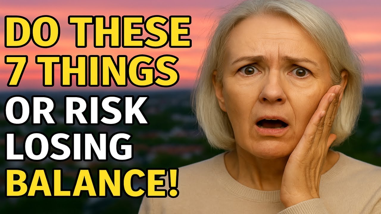 7 Daily Habits for Seniors to REGain STRENGTH and Balance After 60