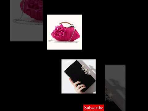pink clutches Vs black clutches #fashion #trendybags