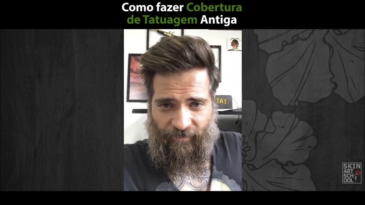 Como fazer Cobertura de Tatuagem Antiga