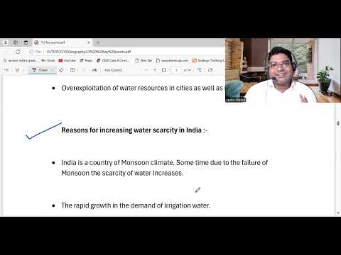 Water Resources Explained: Freshwater, Scarcity, and Conservation | Geography Notes CBSE GRADE X