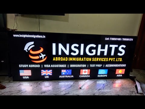 Service Provider of Sign Board & Led Sign Boards by ACHYUTHA ADS ...