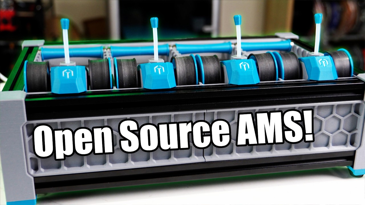 Open Source AMS Multi Color 3d Printing (BoxTurtle)