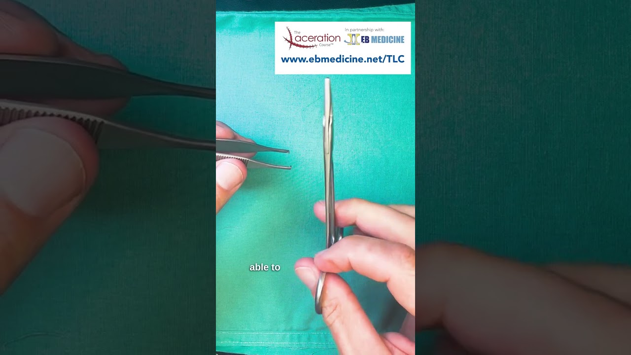 Needle Driver and Tissue Forceps